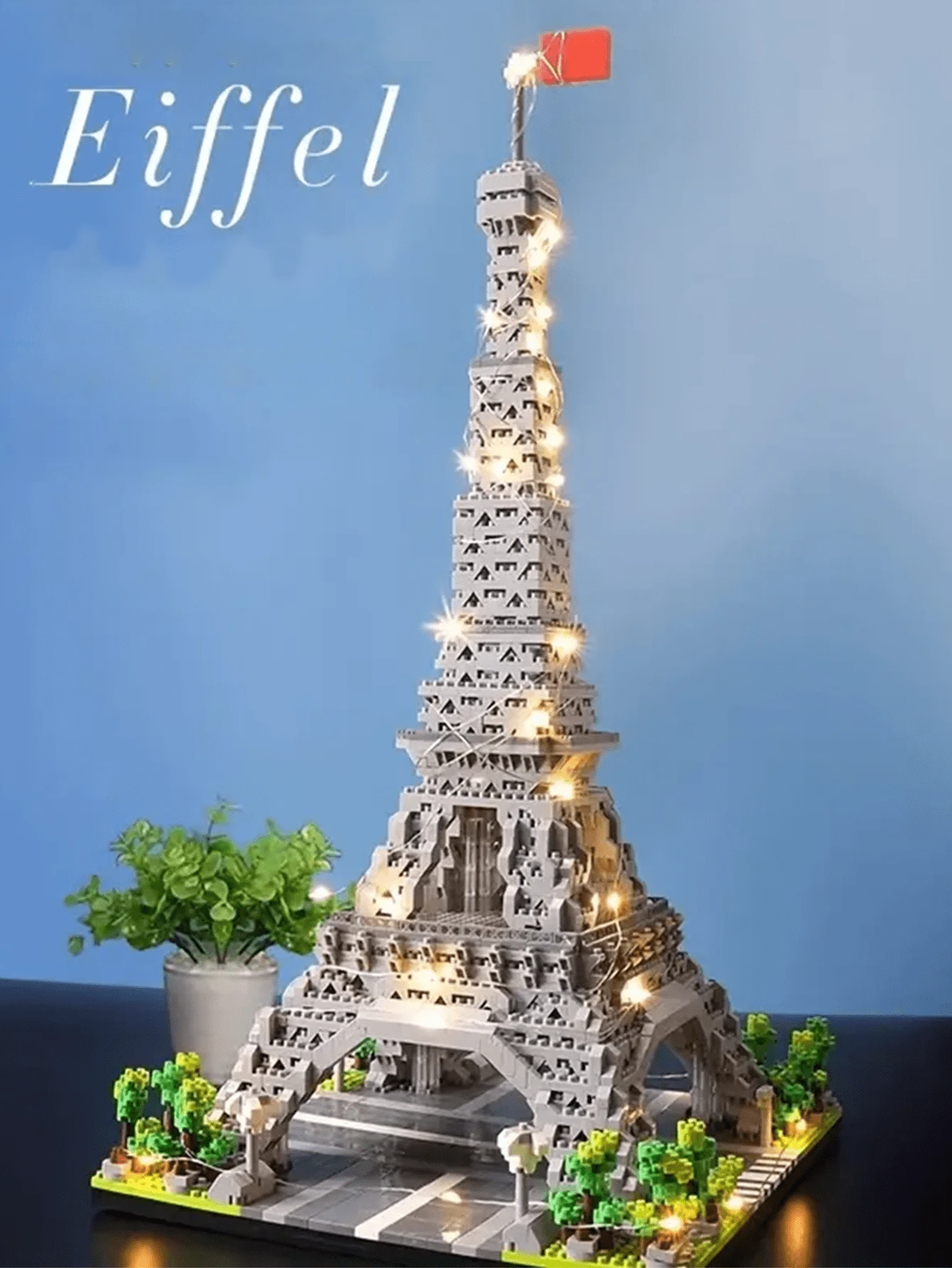 1pc 3d Model Building Block Set Of World Famous Landmarks: The Leaning ...