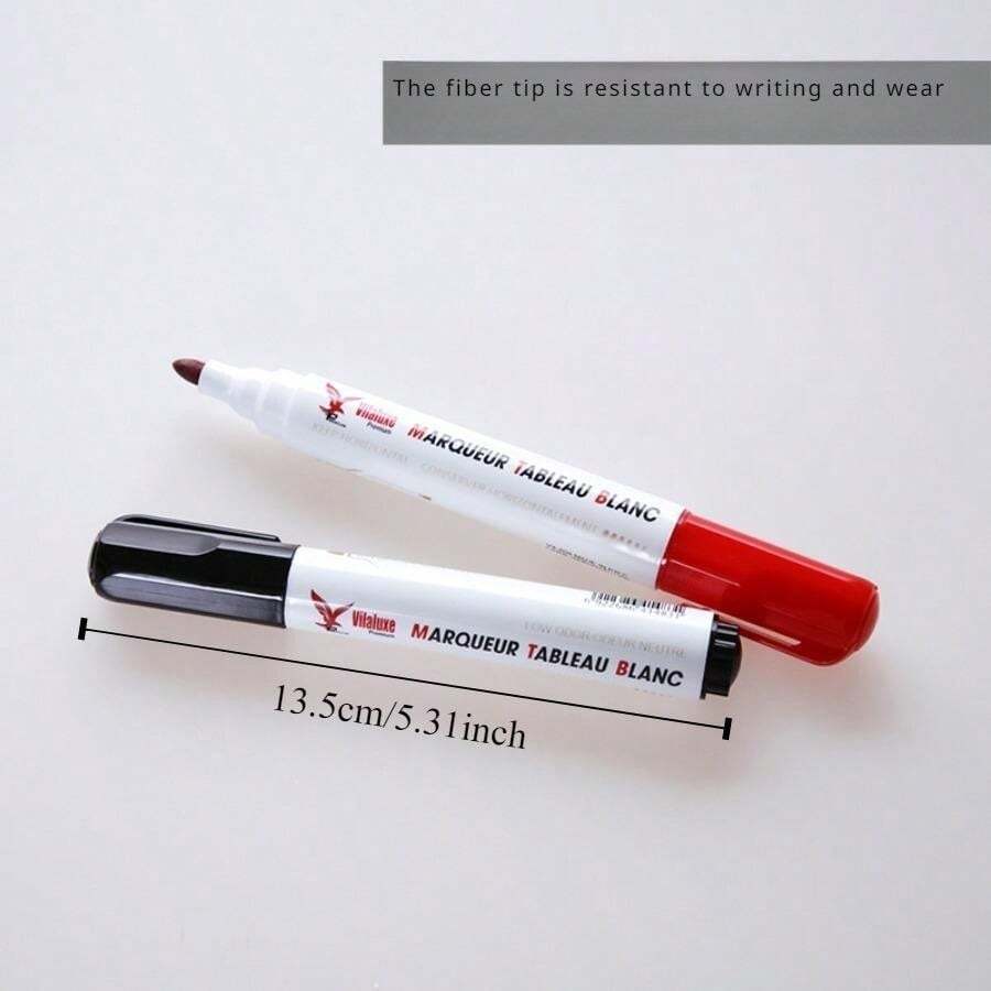 12pcs Black Oil-Based Marker Pens, High Capacity Multifunctional ...