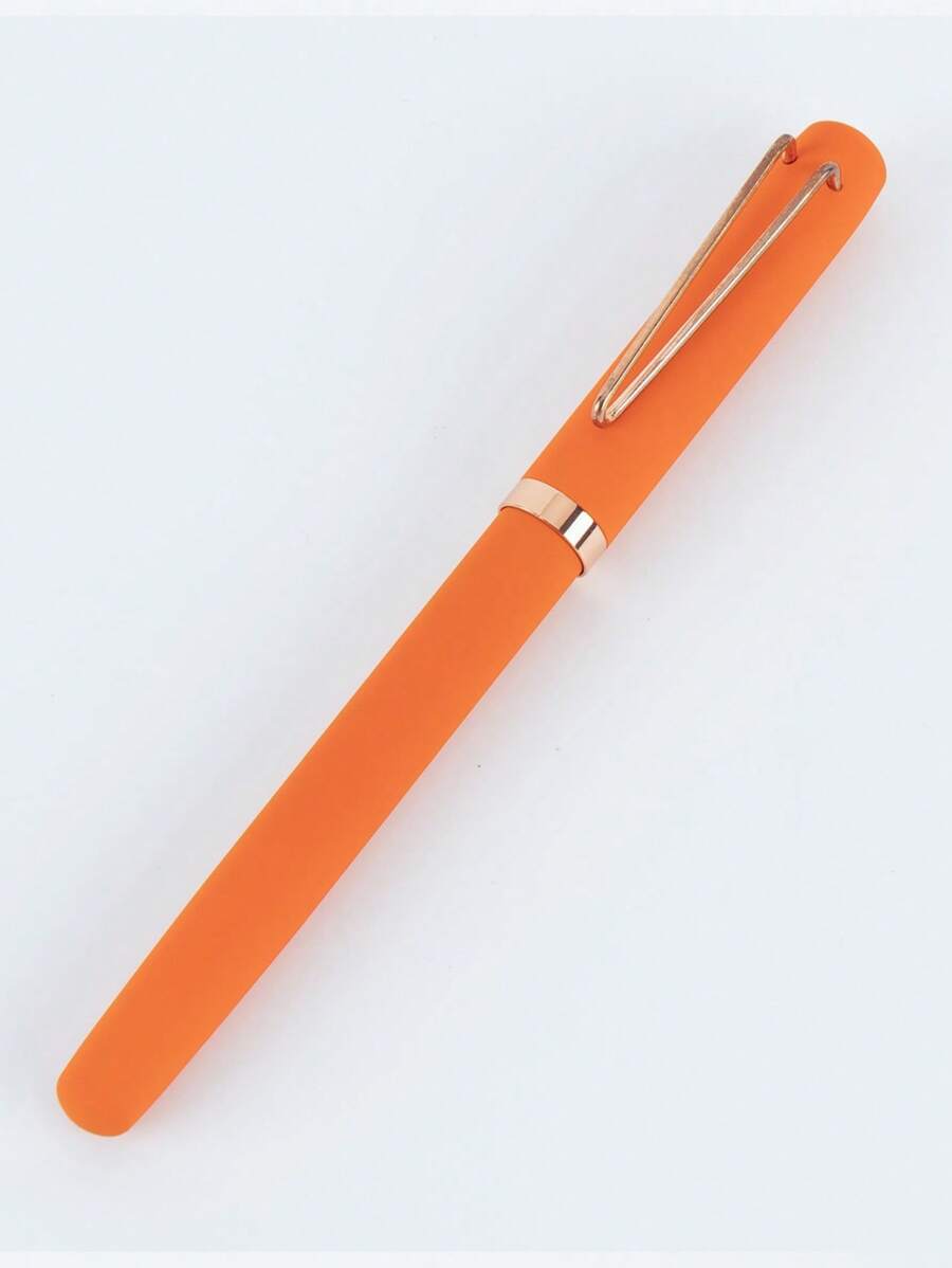 Fashionable & Simple Metal Writing Pen For Students And Teachers, 0.5mm ...