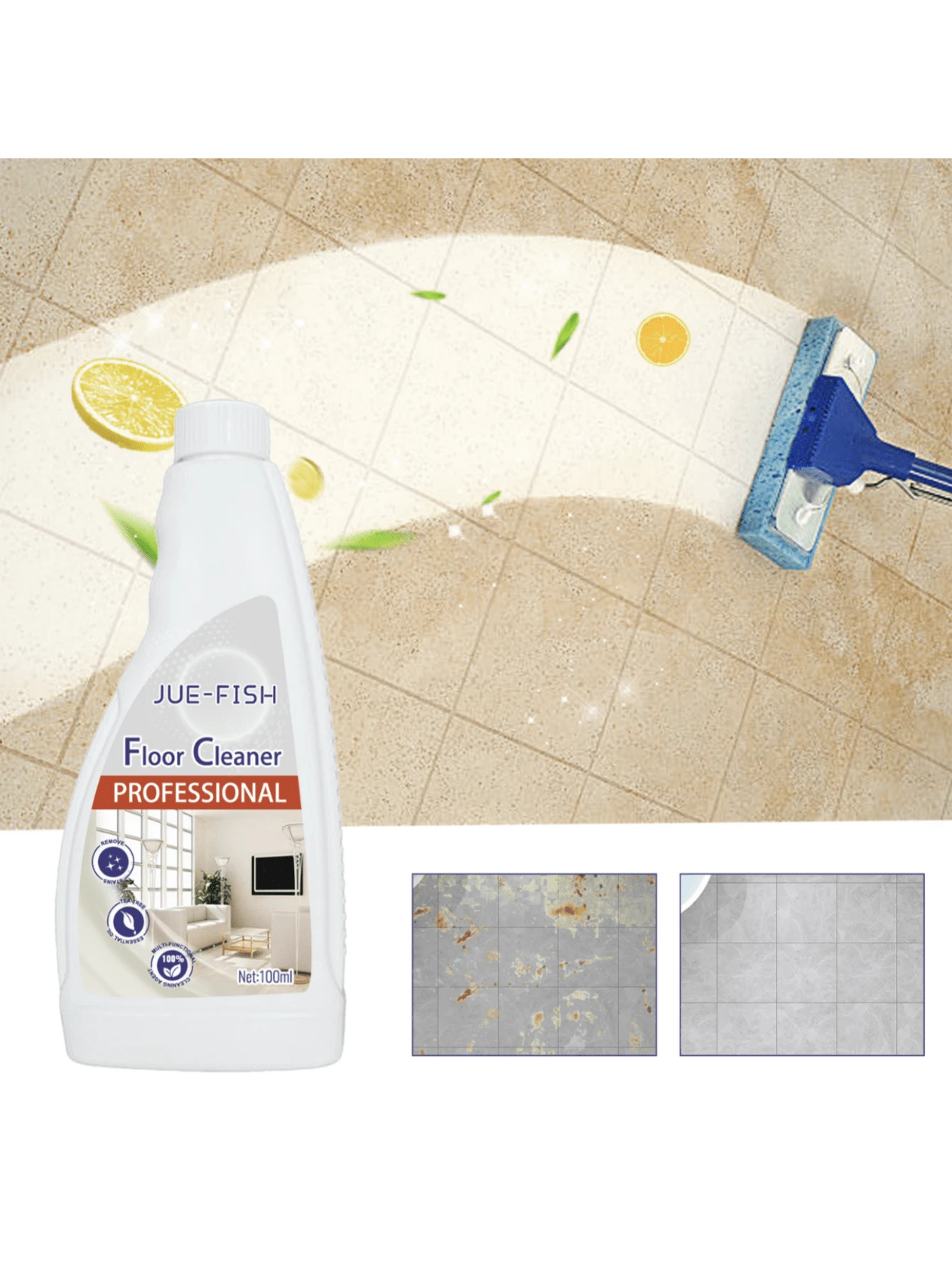Pulitore Per Pavimenti Jue-fish, Ottimo Per La Pulizia E La ...