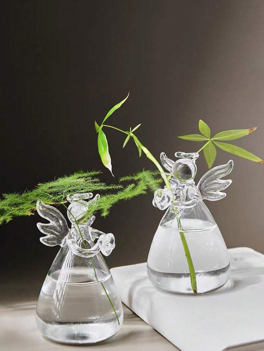 Clear Glass Guardian Angel Vases Bulk For Hanging Vases For Cutting ...