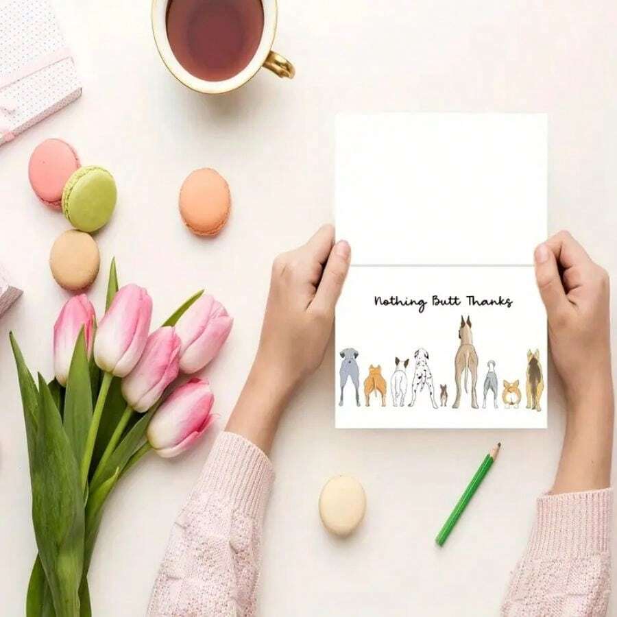 Fun Thank You Card, Cute Thank You Card, Thank You Card For Friends ...