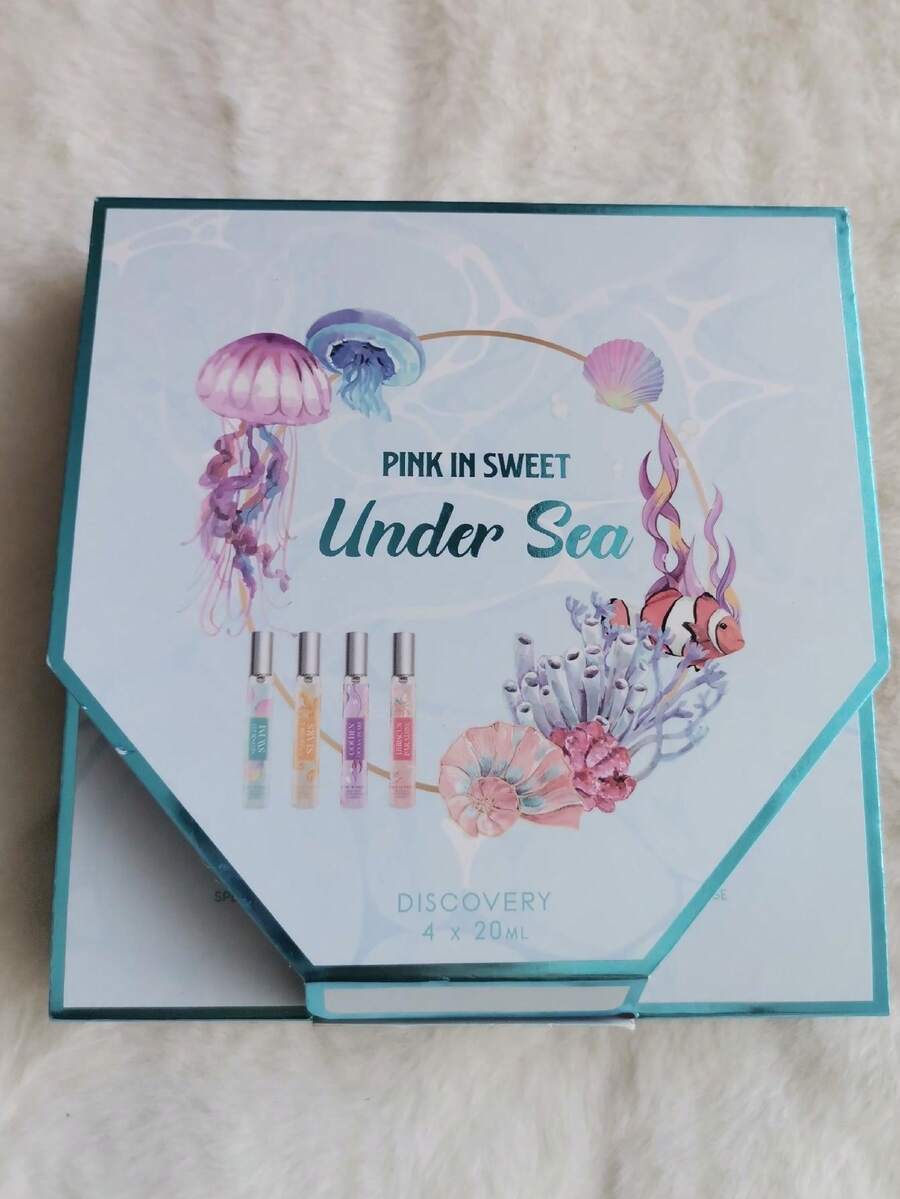 Set de Perfumen 4 x 20ML Diferentes Aromas Dulces Para Verano Fragancia ...