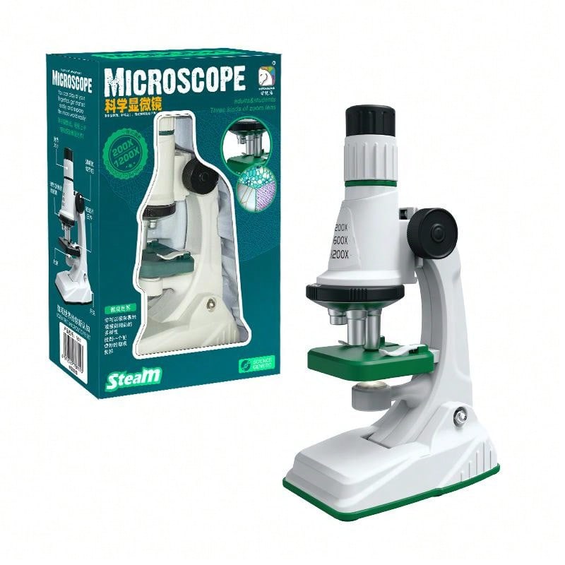 Microscope De Science Portable Pour Enfant, Jouet Éducatif De Niveau ...