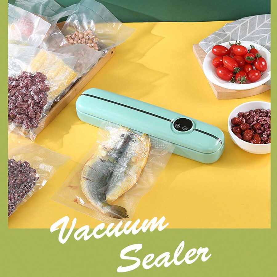 1pcs Food Vacuum Sealing Machine, Automatic Food Vacuum Sealing Machine ...
