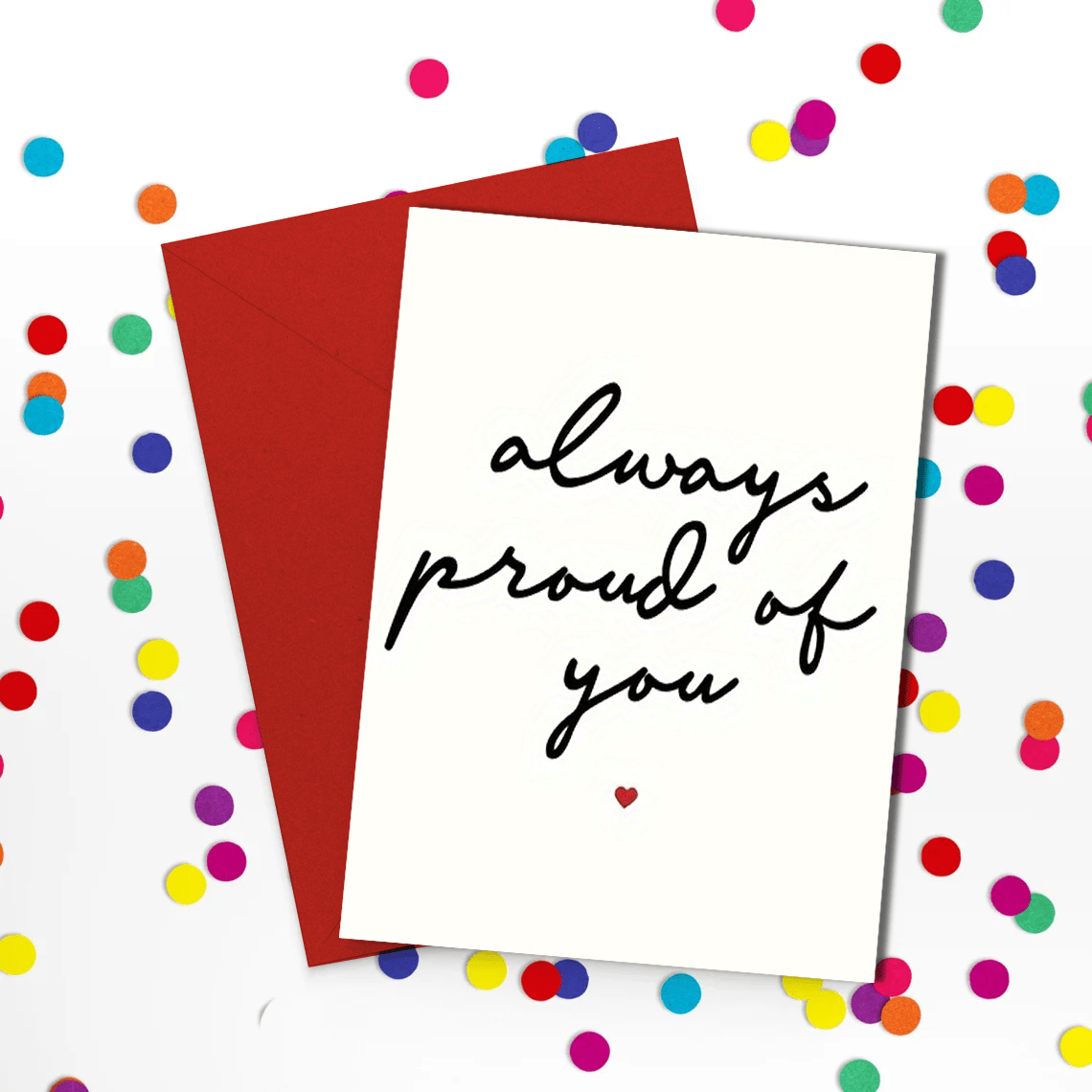 Forever Proud Of You Card, Encouragement Card, Well Done Card ...