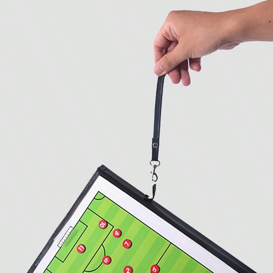 1pc Leather Soccer Tactics Board Tactical Board Game Teaching Board ...