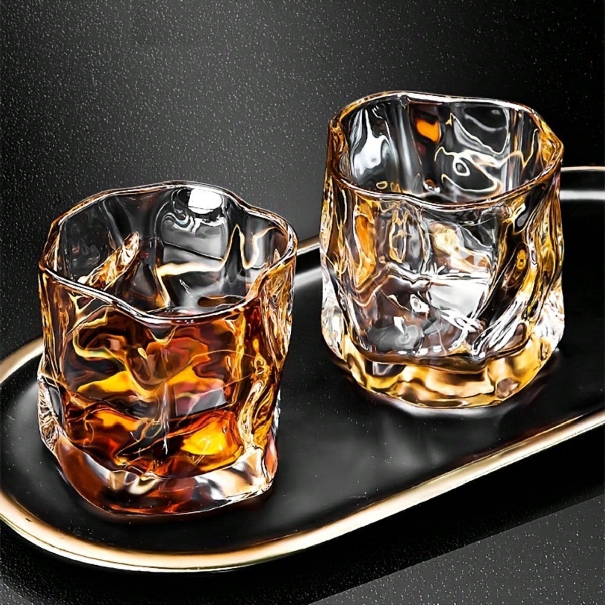 1 stuk , Uniek Glas Sets - Perfect Voor , , Cognac , En - Thuis Decor ...