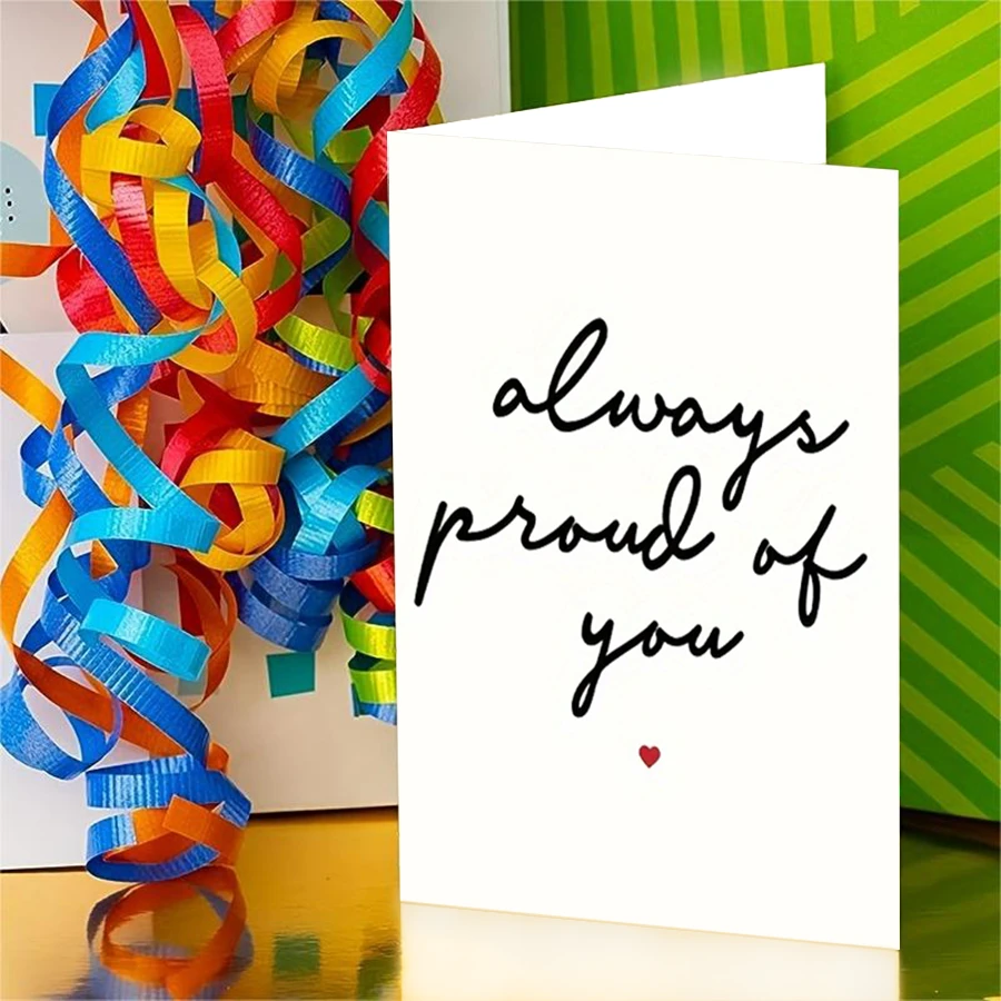 Forever Proud Of You Card, Encouragement Card, Well Done Card ...