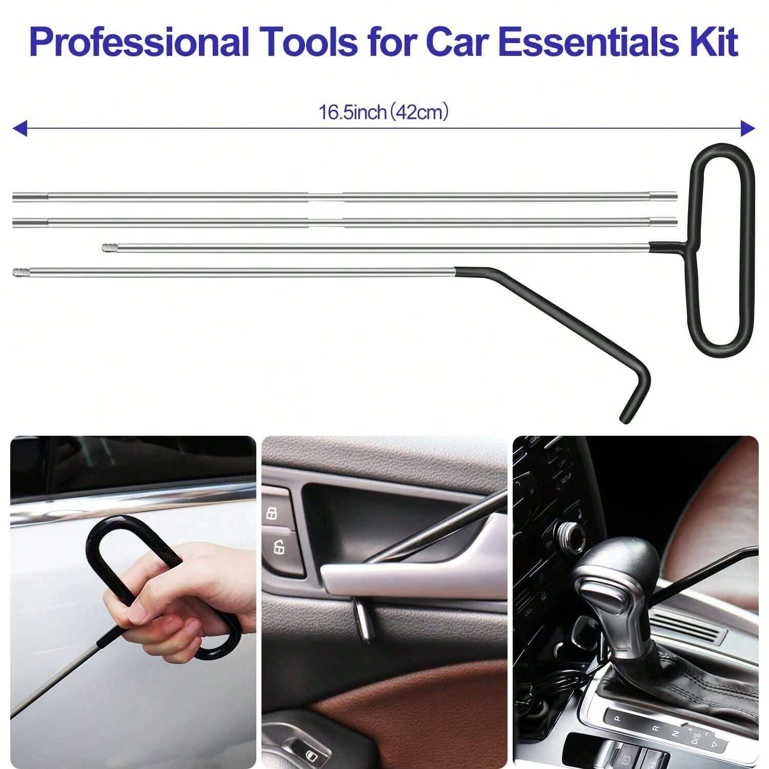 Professional Car Door Open Unlock Tool Kit, Lockout Emergency Wedge Air ...