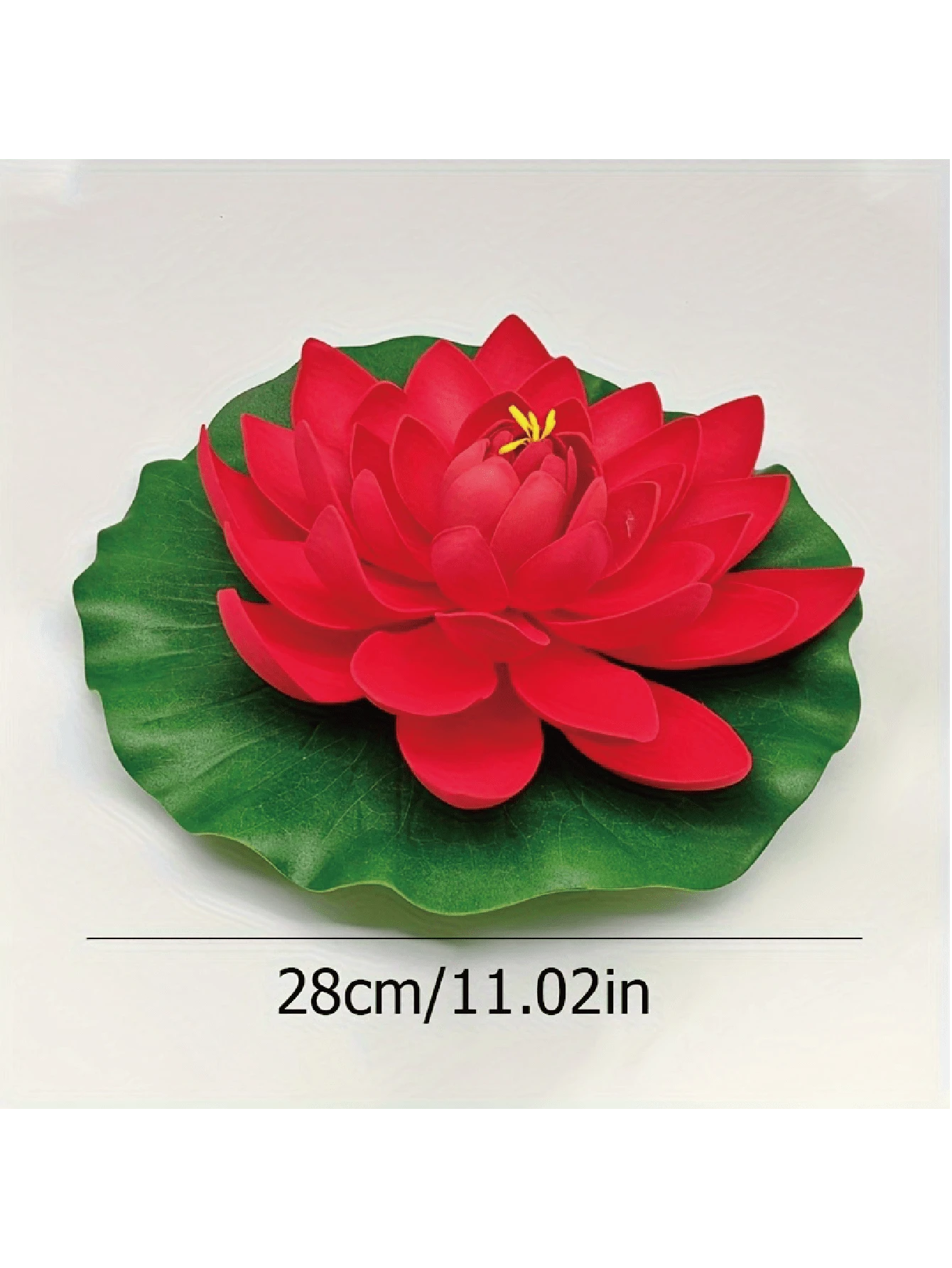 1pc Artificial Lotus 11 Inch Lotus Leaf Water Lily Fake Lotus Dance ...
