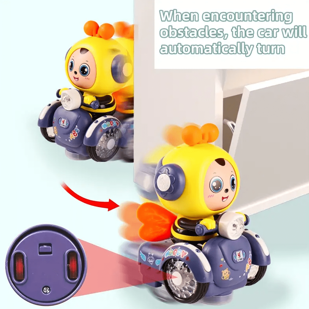 Children's Electric Clownfish Shaped Rocking Fish, Bee, Police Car Toy ...