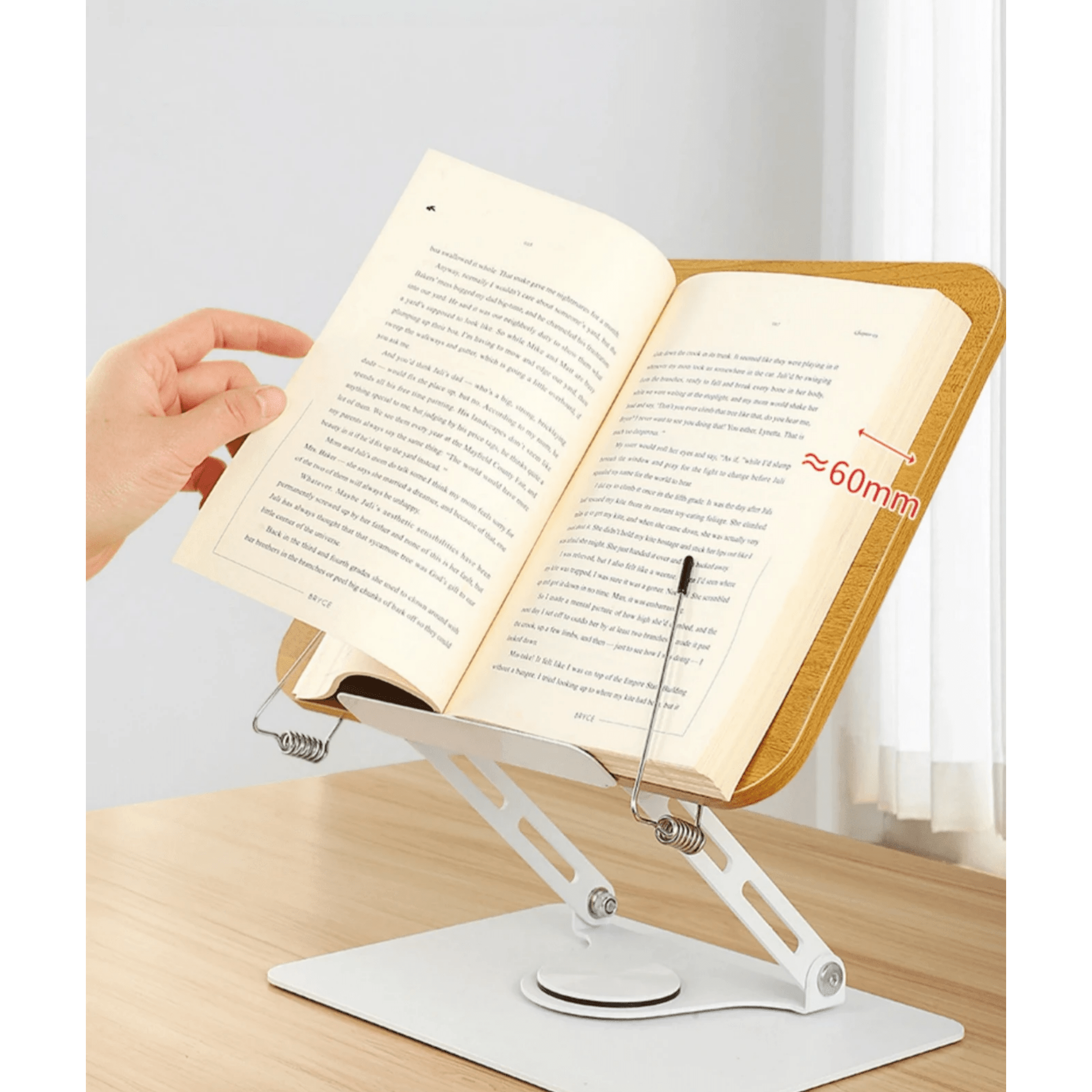 1pc Multifunctional Wooden Reading Stand For Books, Drawing, Notebook ...