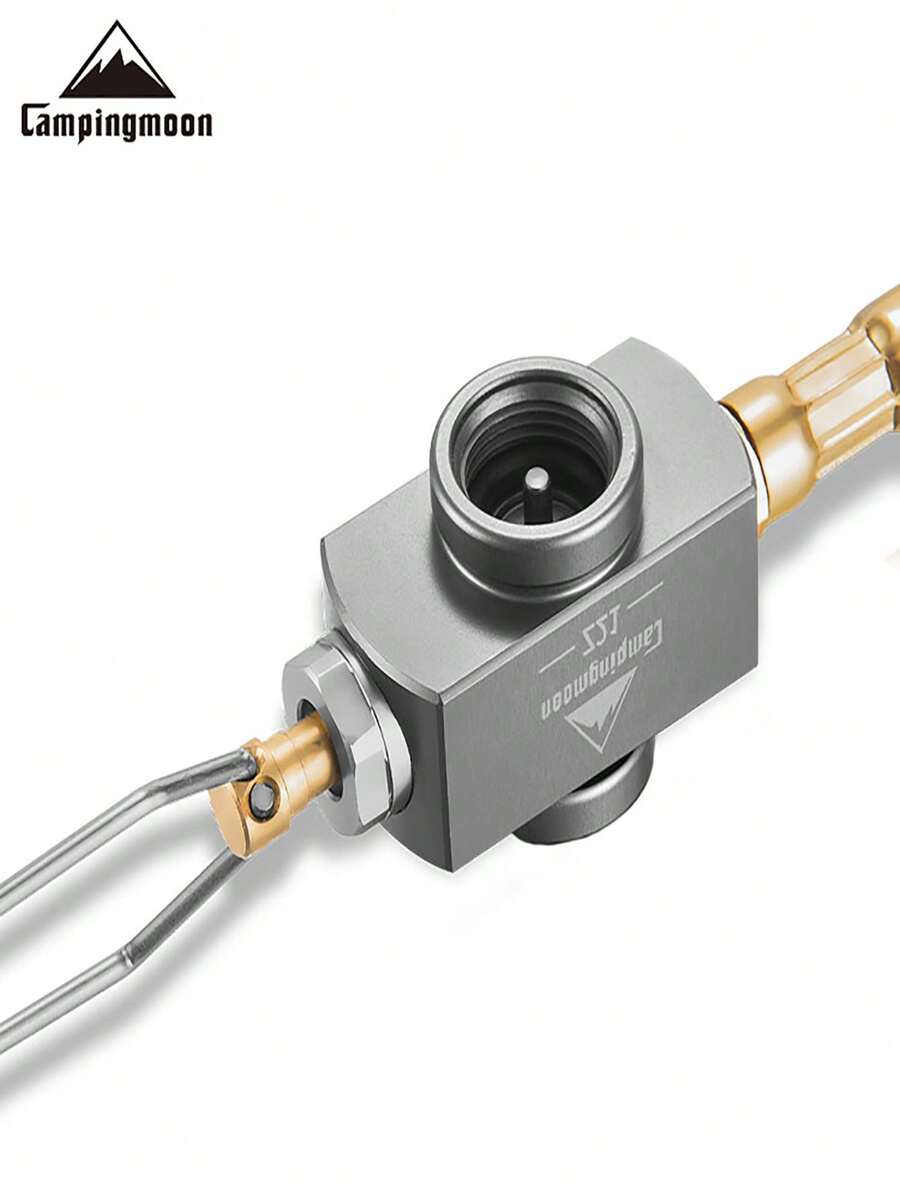 CAMPINGMOON Outdoor Burner Stainless Steel Gas High Pressure Threaded ...