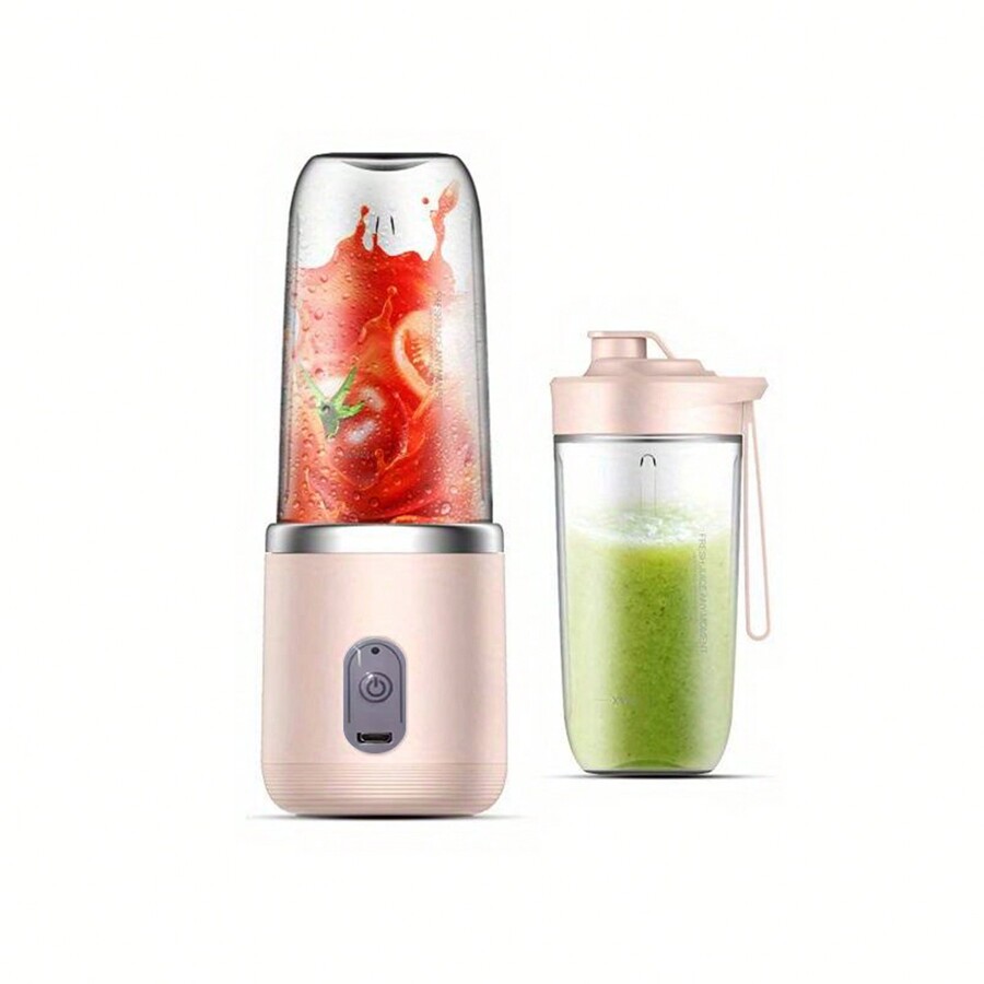 Petit Mixeur Portable À 6 Lames Avec Fonction De Chargement Et Tasse De 400 Ml Pour Utilisation ...