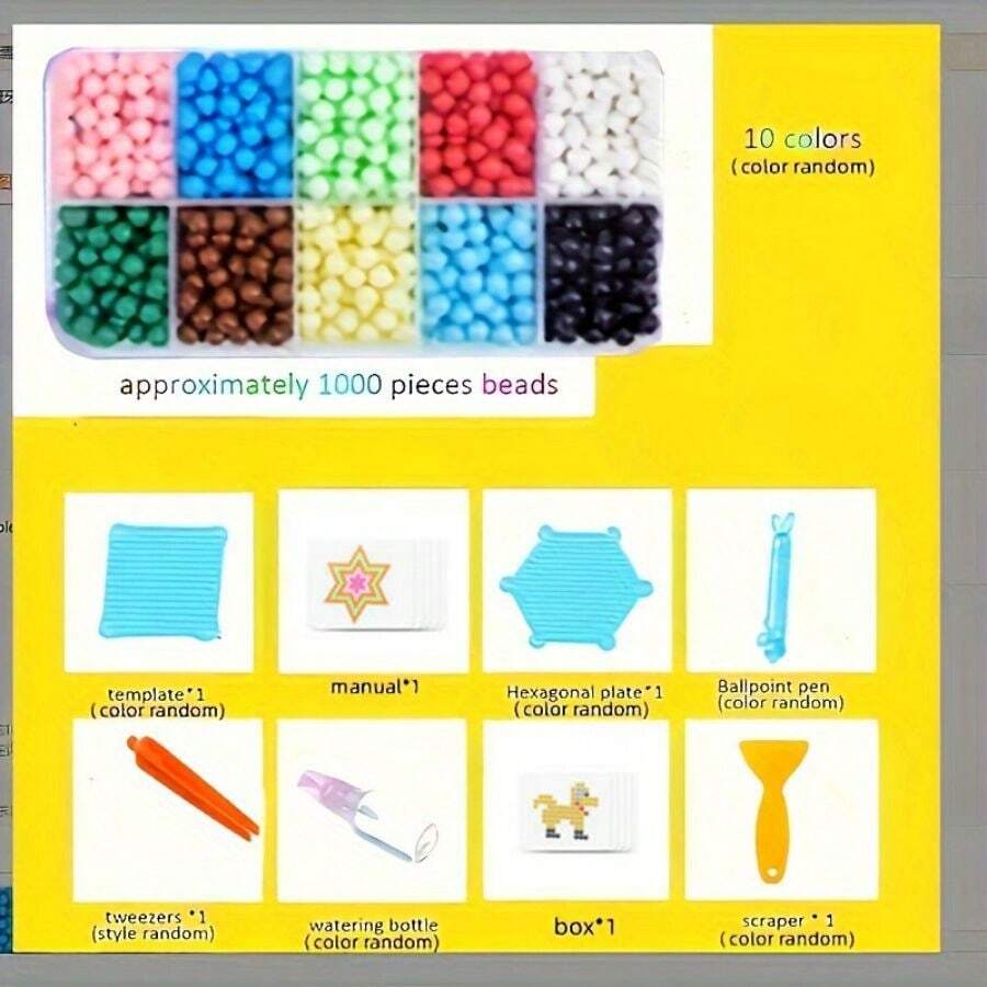 1000pcs Water Mist Magic Beads, Magic Water Dissolved Beads, Hand ...