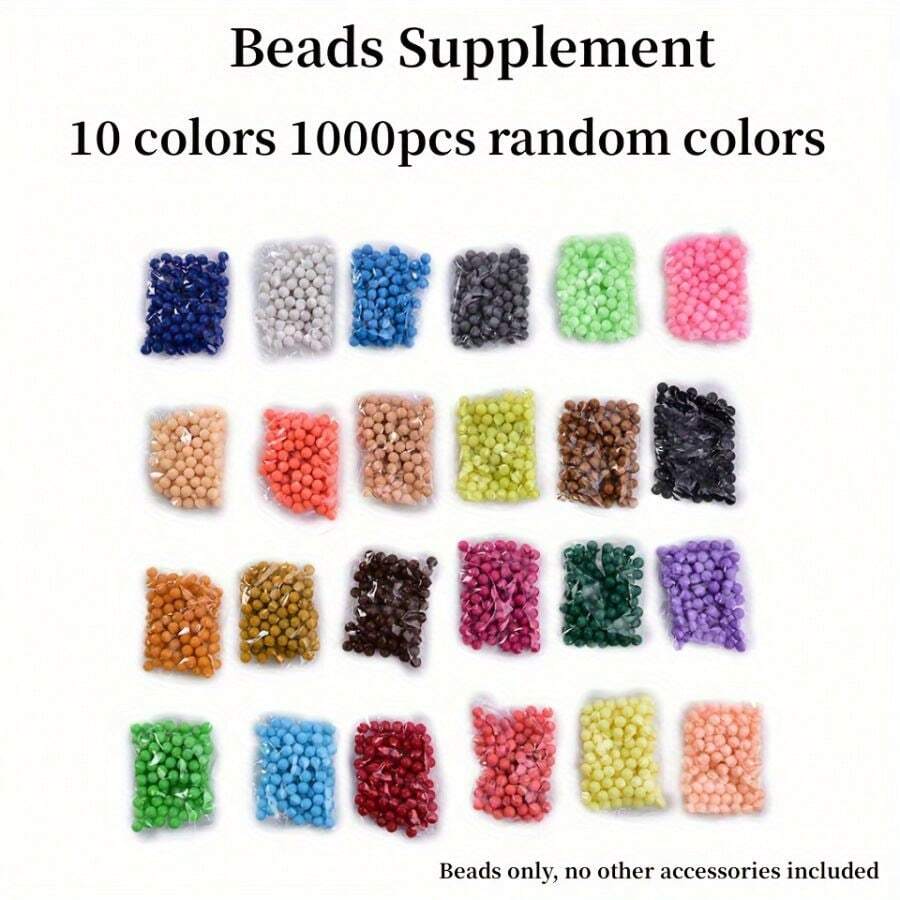1000pcs Water Mist Magic Beads, Magic Water Dissolved Beads, Hand ...