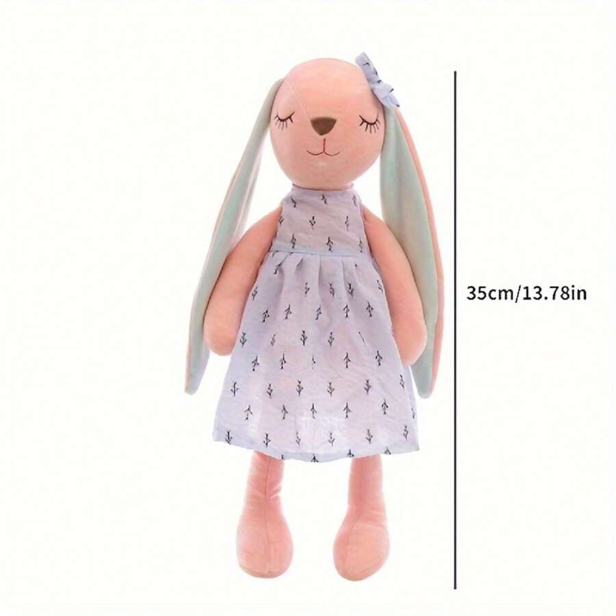 35CM/14inch Cute Bunny Doll, Plush Toy Doll, Soothing Rabbit Doll ...