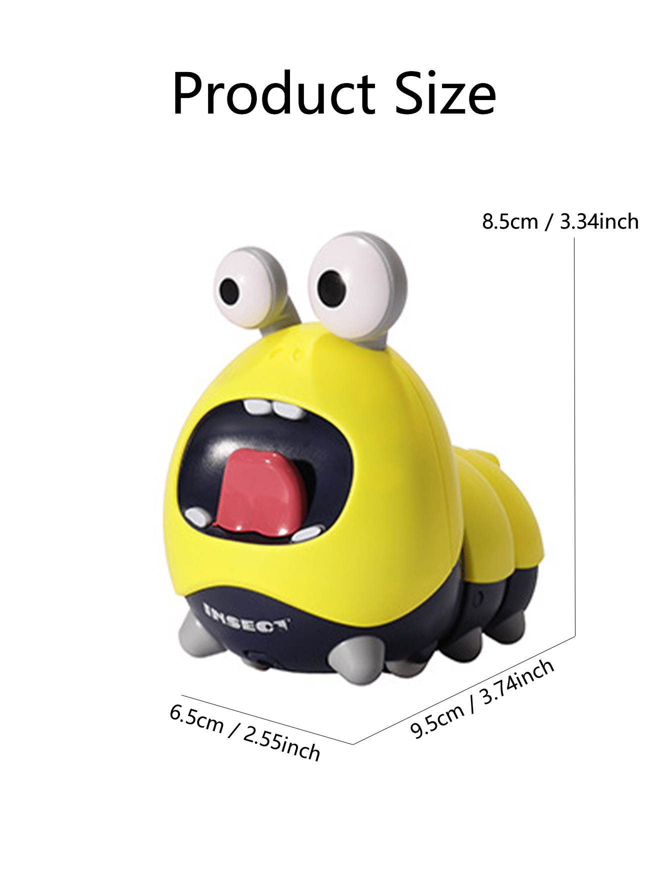 1 stuk Elektrisch Simulatie Insect Kruipend Wandelen Dieren Speelgoed ...