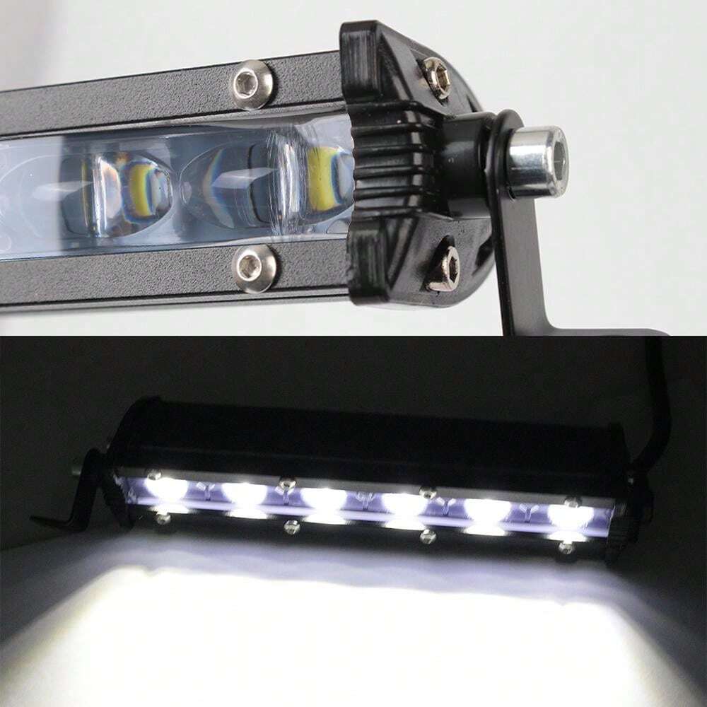 24V 12V Car Roof Ceiling Light Motorcycle Spotlight LED Bar Ultra Slim ...