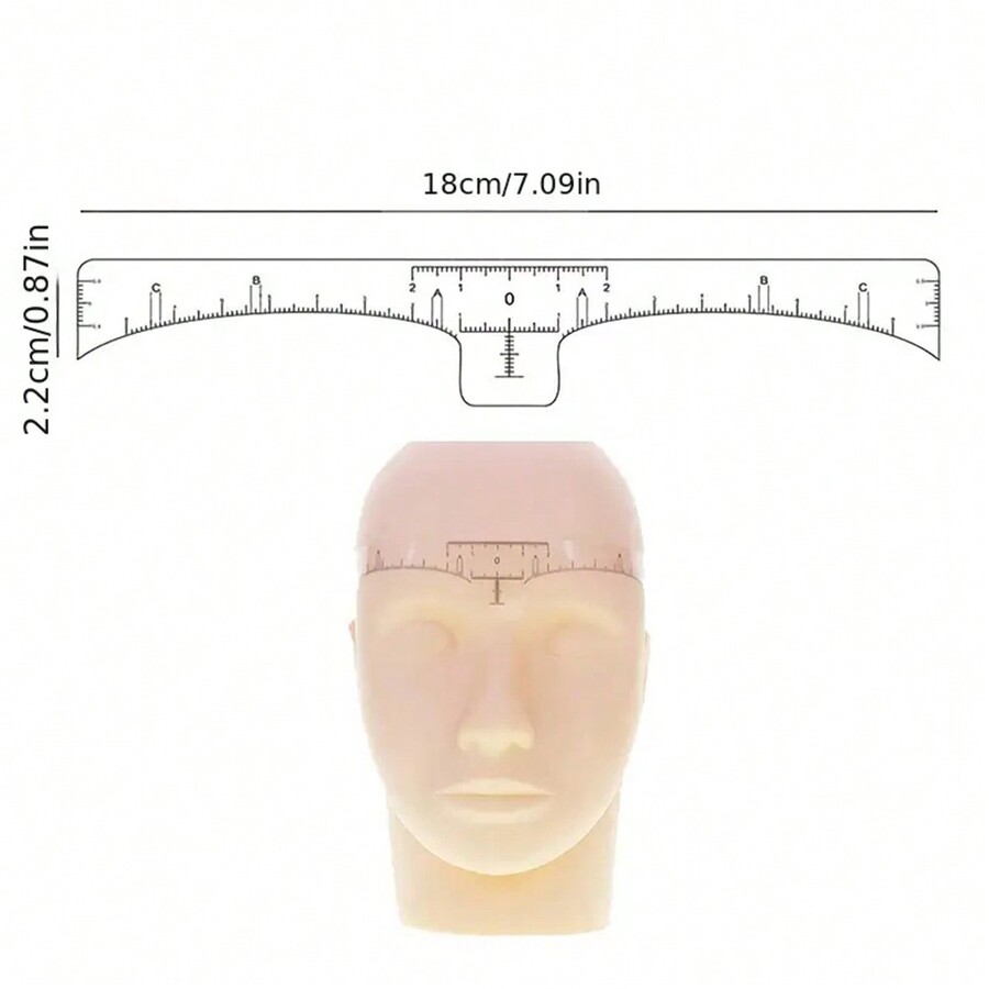 100pcs Precision Eyebrow Ruler For Microblading And PermanentMakeup ...