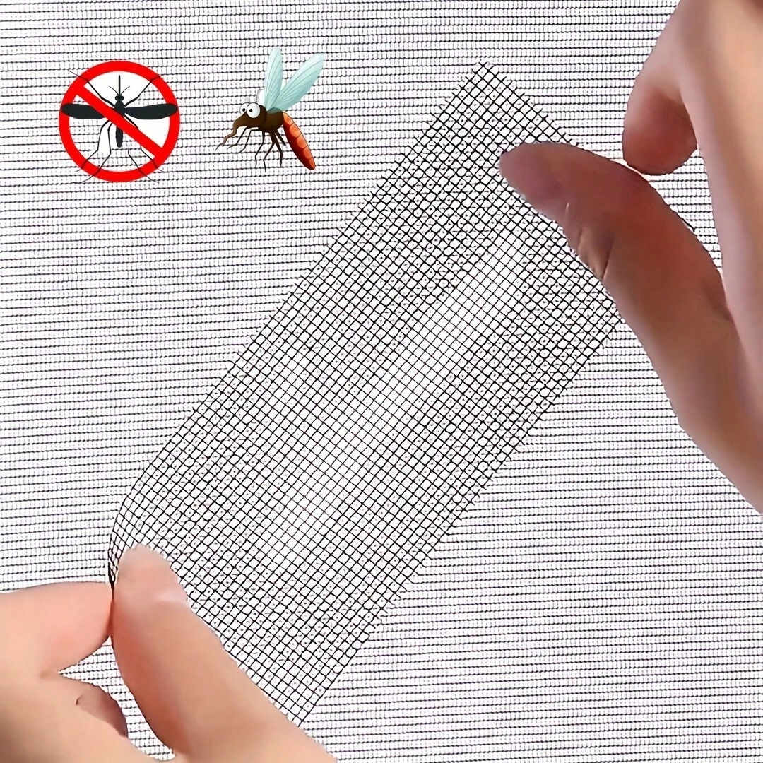 1 Roll Self-Adhesive Window Screen Repair Tape - Quickly And Easily ...