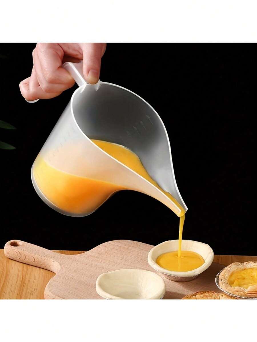 1pc, Funnel Pitcher For Measuring, Easy Pour MeasuringCup With Funnel ...