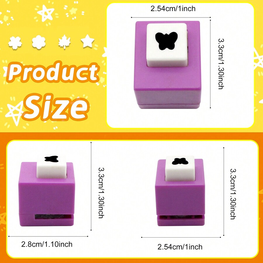 Mini Paper Art Nail Puncher In Various Shapes For Manual Diy ...