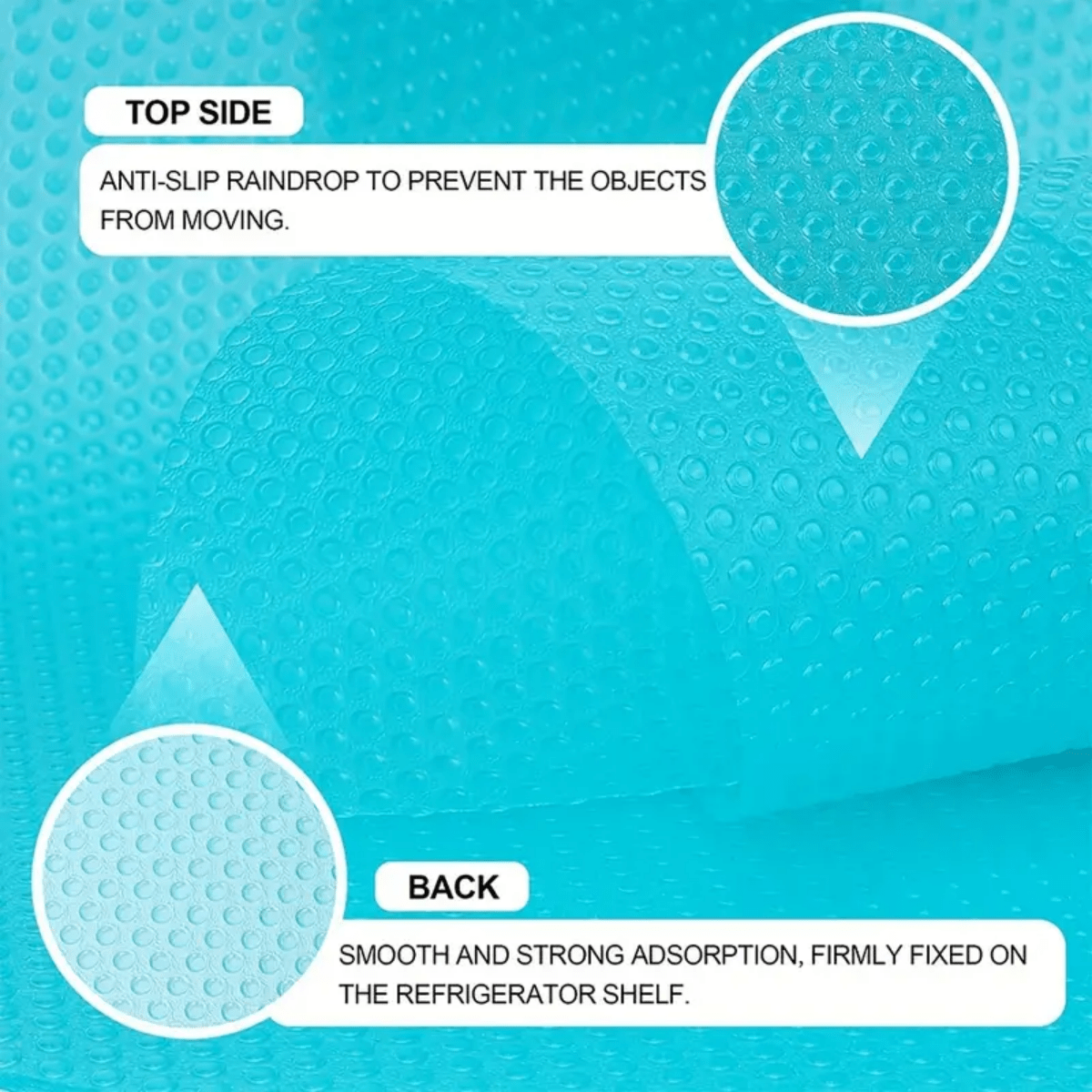 1/4/8/12/16pcs Refrigerator Liners Mats Washable, Refrigerator Liners ...