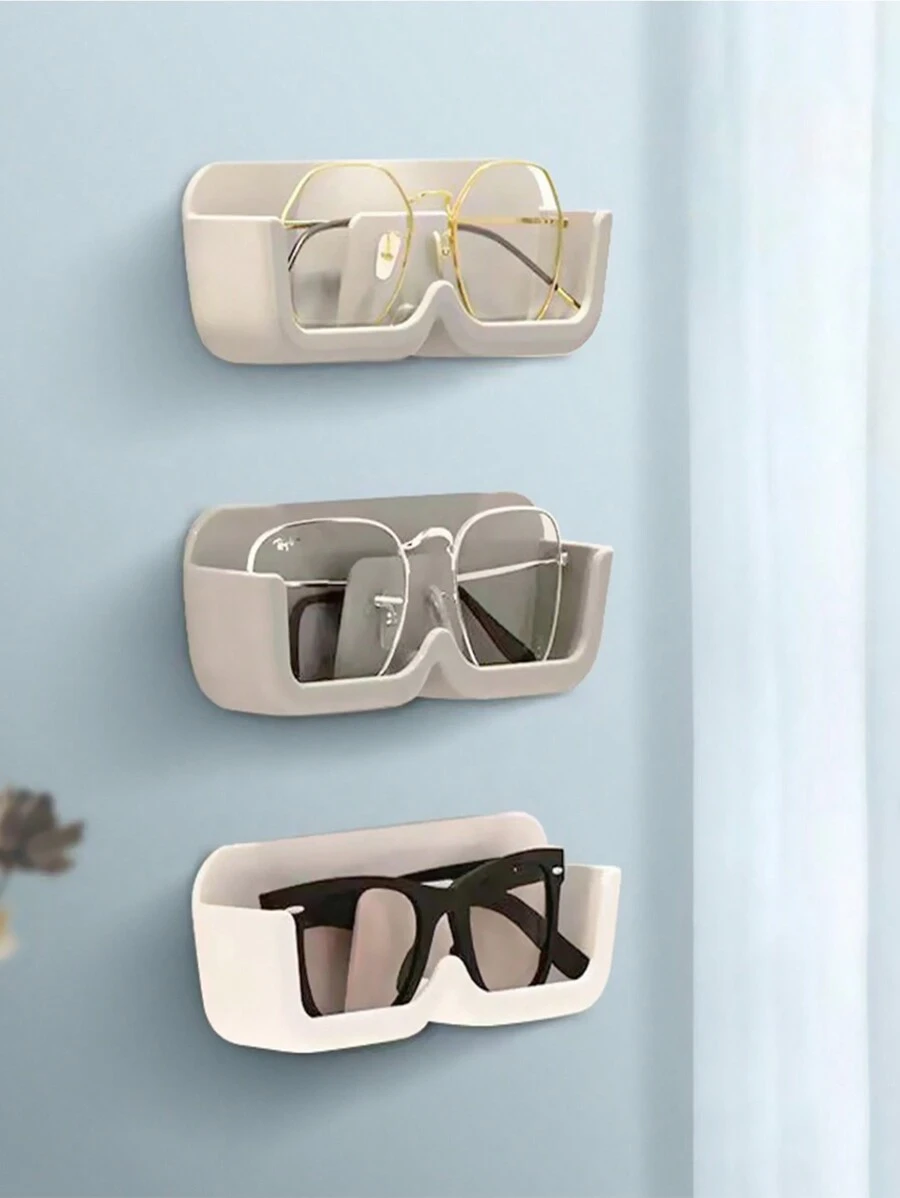 Non-Drilled Wall-Mounted Glasses Holder , Sunglasses Storage Wall ...
