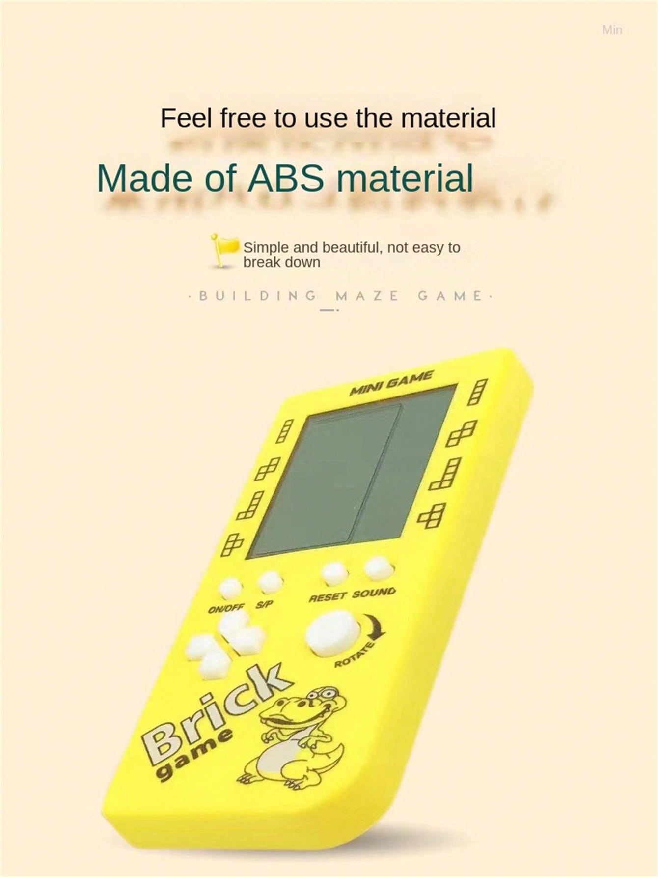 1pc Classic Handheld Tetris Game With Large Screen, Random Color | SHEIN