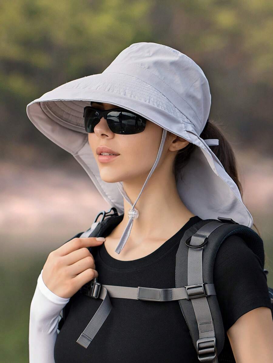 New Women's Sun Hat With Neck Protection For Summer Outdoor Activities ...