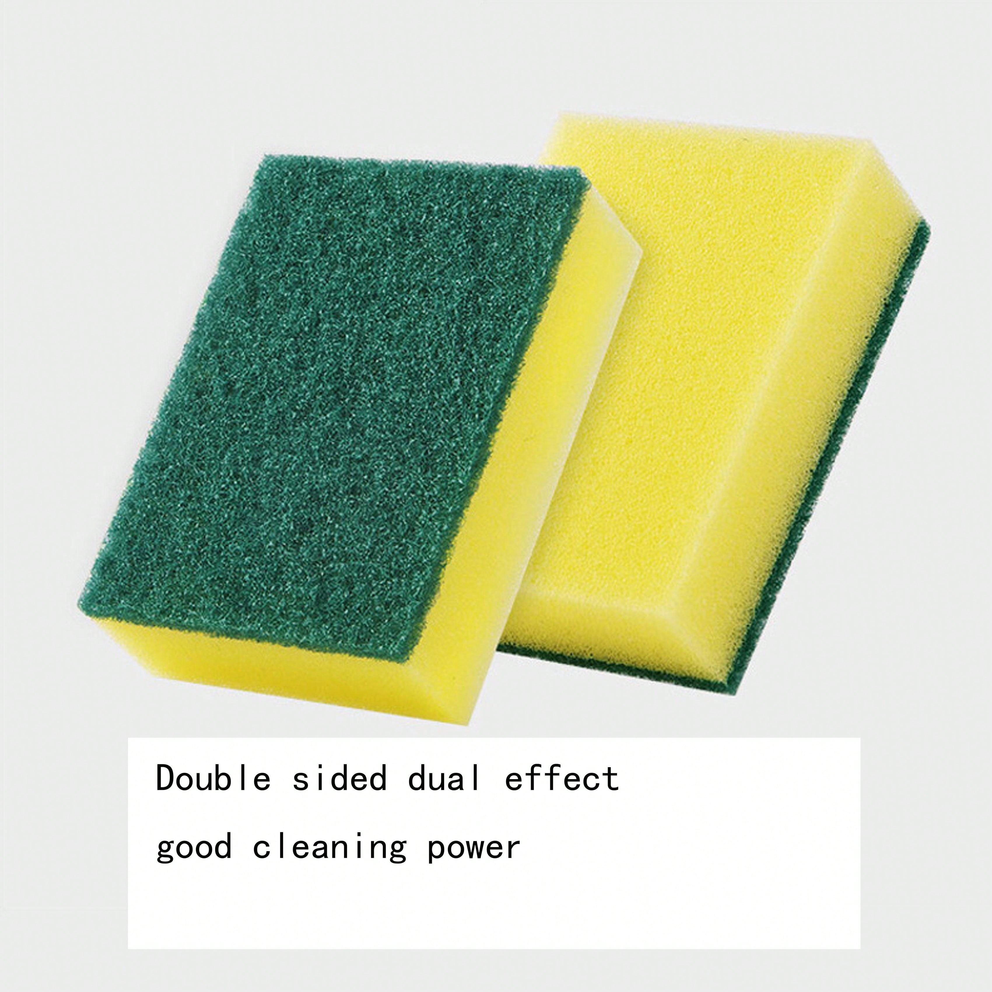 10pcs Professional Grade Kitchen Sponge Scouring Pad, Made Of Sponge ...