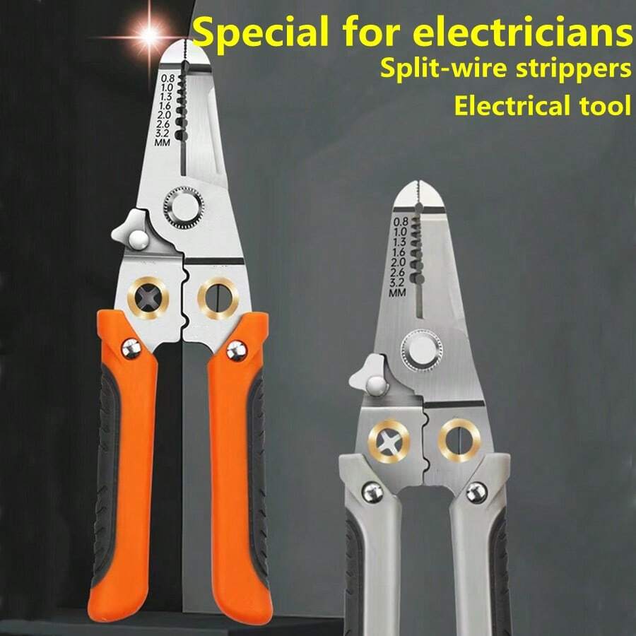 1pc Multifunctional Electrical Stripper Wire Splitting And Winding ...