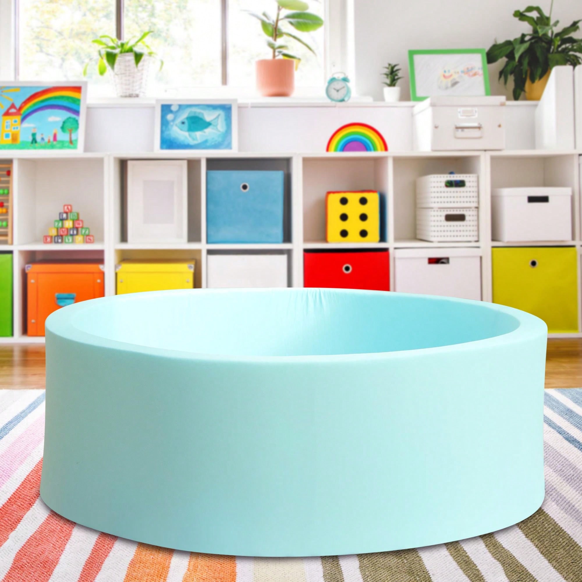 Baby Ball Pit Soft Round(Material:Milk Silk Fabric) Memory Foam Ball ...