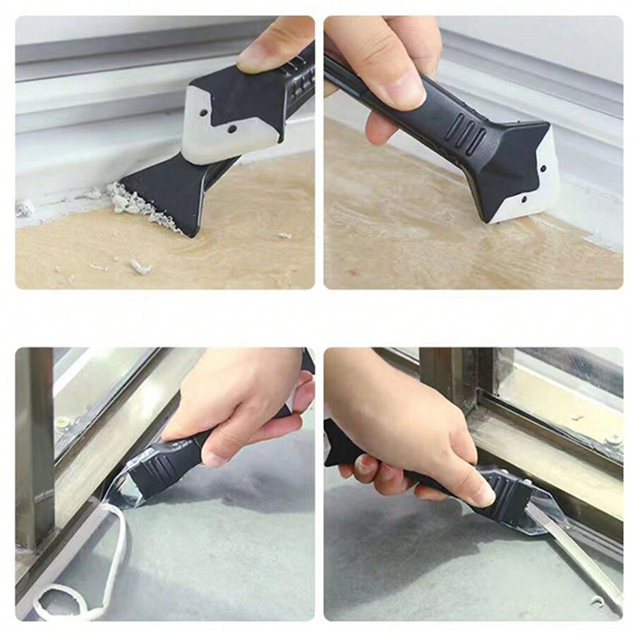 1pc Multifunctional Caulk Removal Tool, Glass Glue Scraper Knife, Metal ...