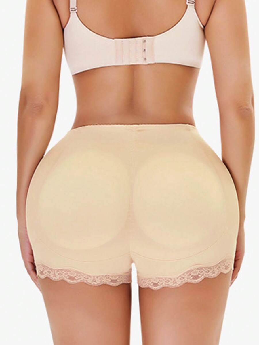 Sexy Butt Lifting Tummy Control Shapewear Shorts With Detachable Sponge