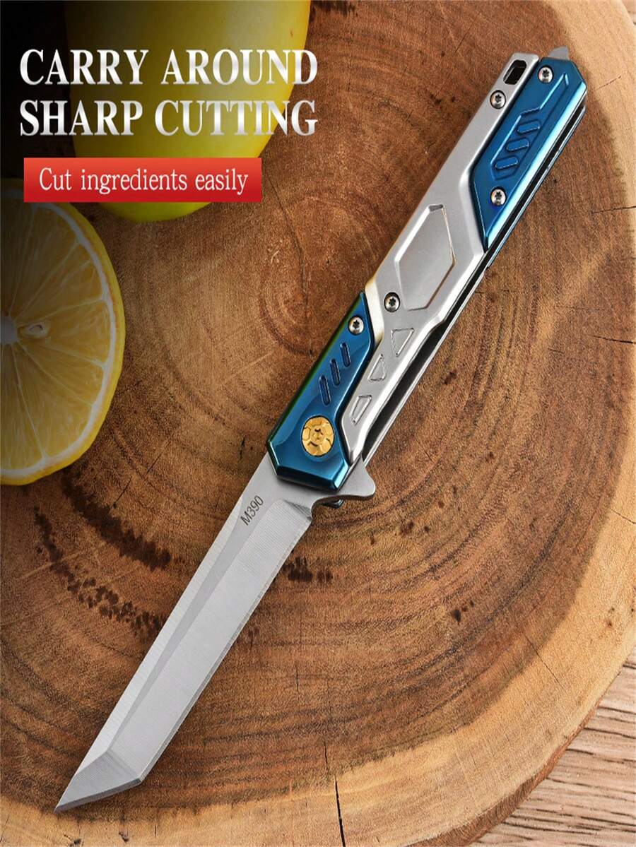 Stainless Steel Outdoor Folding Knife, Camping & Portable Pocket Knife ...
