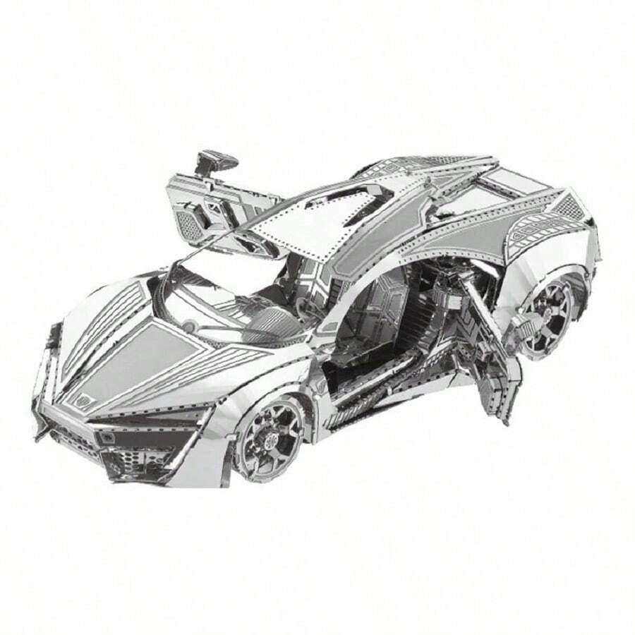 3d Metal Assembly Model, Stainless Steel Buckle Puzzle, Super Racing ... 3d Metal Assembly Model, Stainless Steel Buckle Puzzle, Super Racing ...
