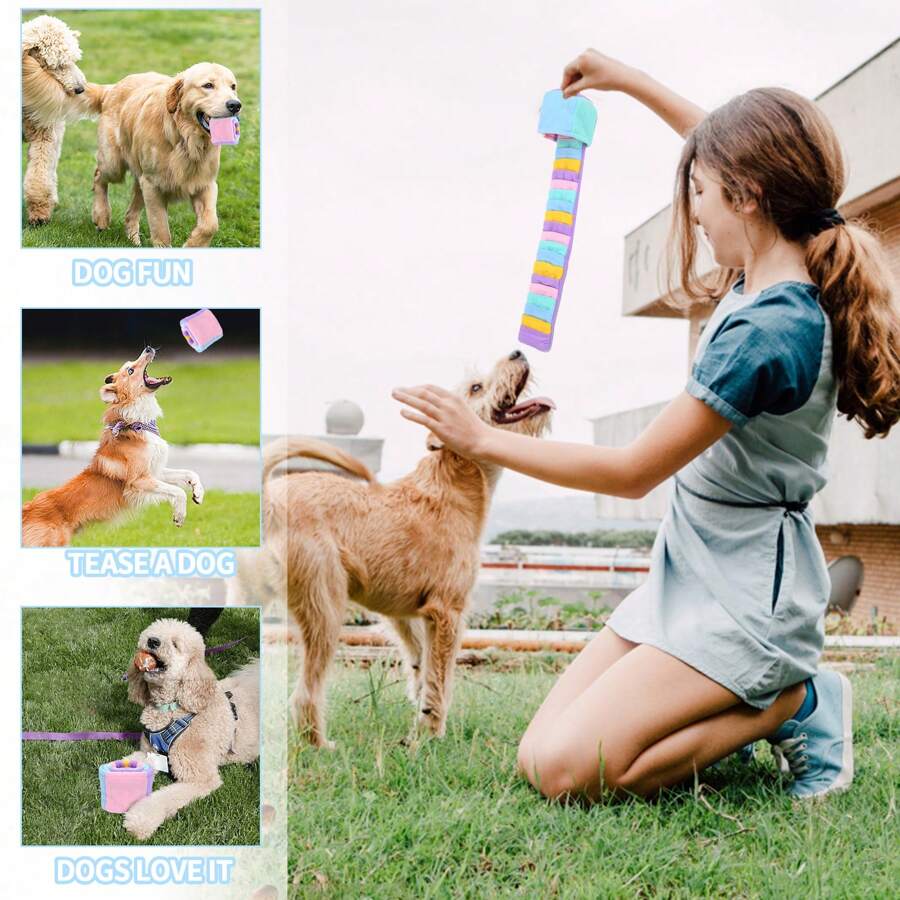 Foraging Dog Toy,Dog Toys For Boredom Interactive Dog Snuffle Toy For ...