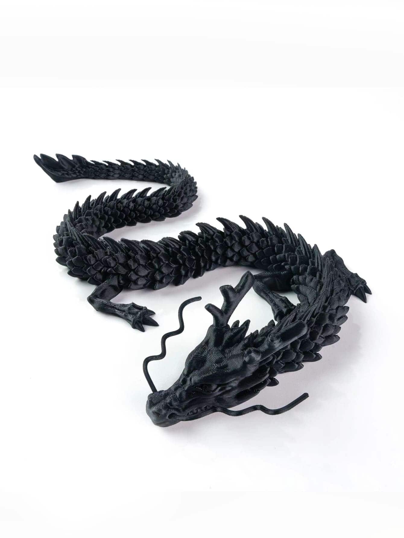 1pc 3d Printed Chinese Dragon Toy With Movable Joints, Creative ...
