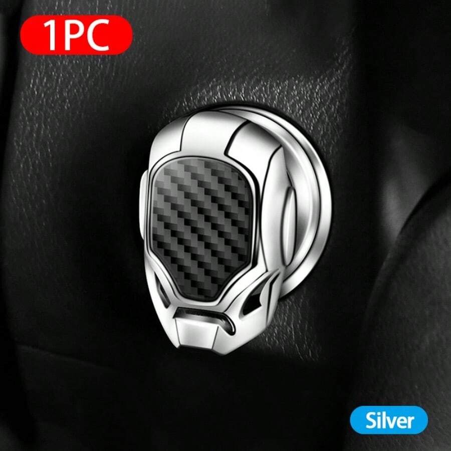 3D Metal Engine Ignition Start Stop Push Button Sticker One Button ...