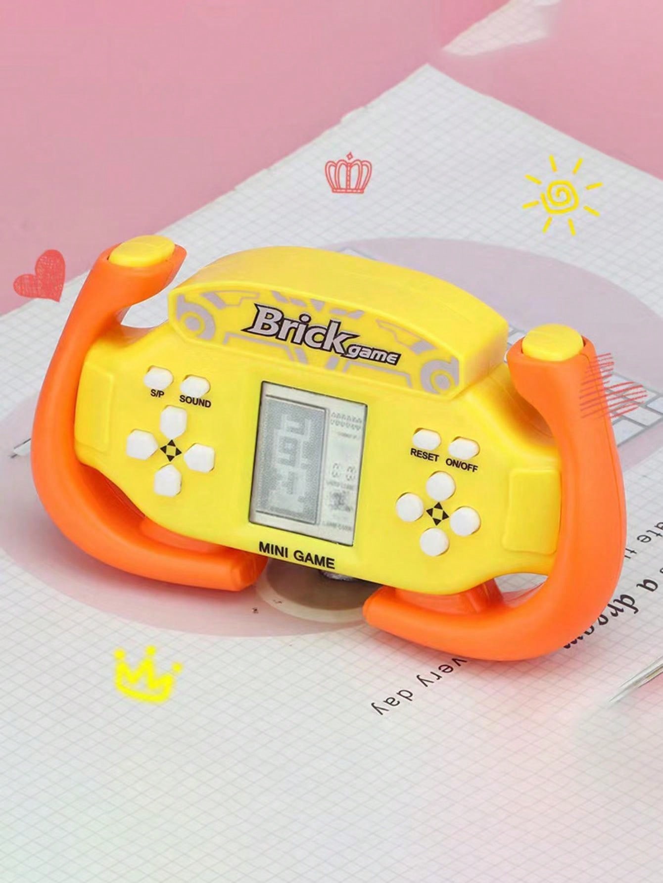 1pc Classic Handheld Tetris Game Console As A Casual Entertainment And ...