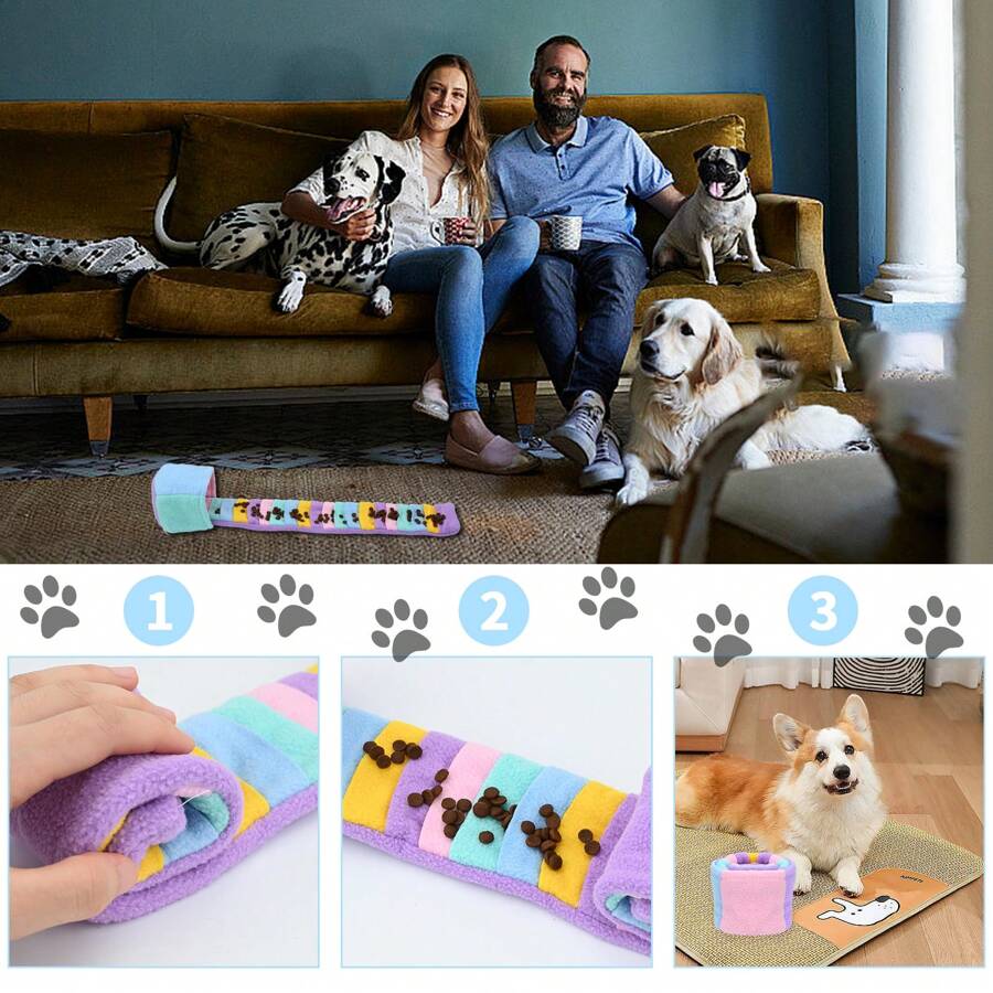 Foraging Dog Toy,Dog Toys For Boredom Interactive Dog Snuffle Toy For ...