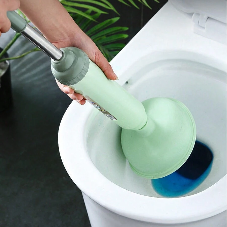 1pc Toilet Unblocker, Heavy Duty Suction Plunger, Powerful Drain ...