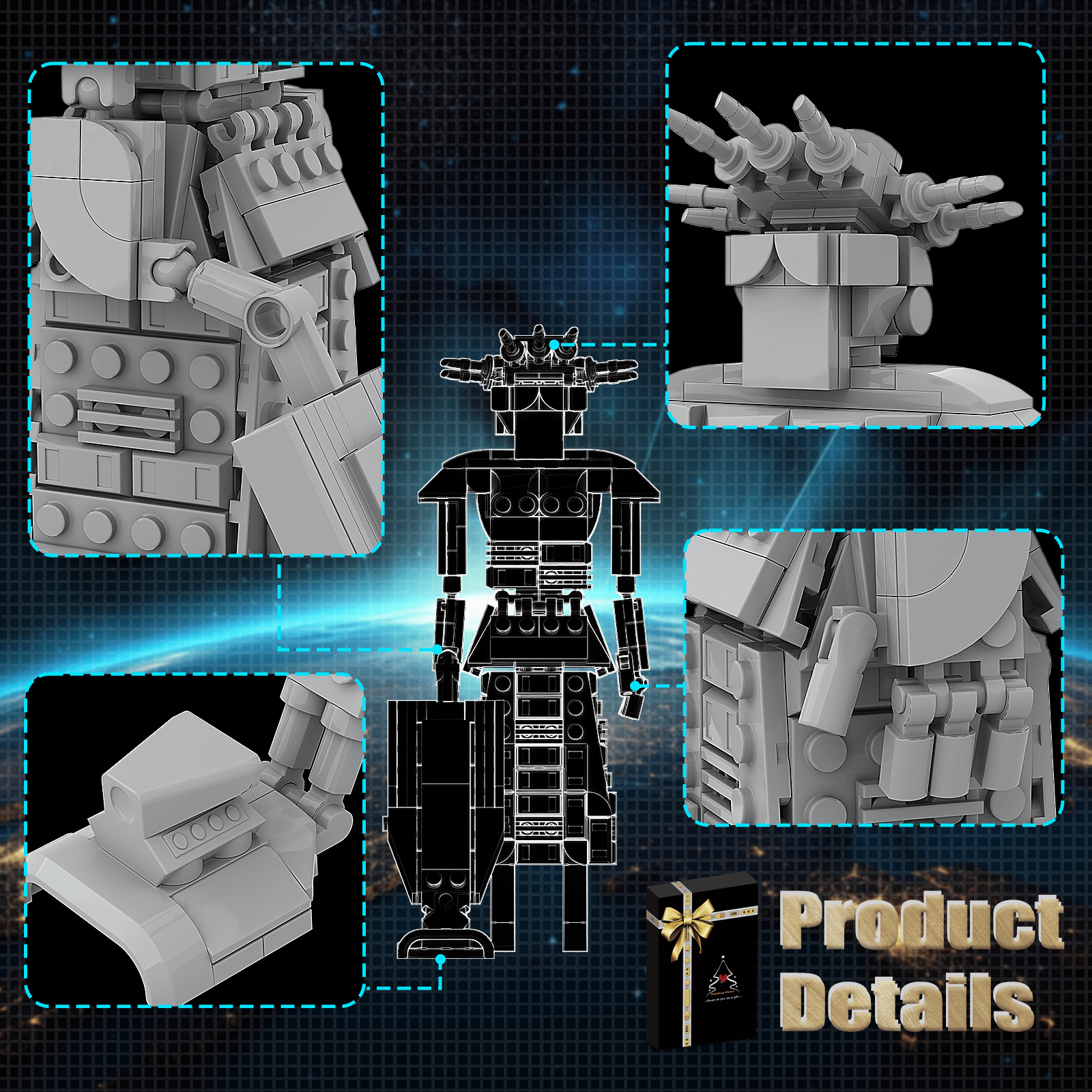 Spaceball Mega Maid Building Toy Set For Adults And Fans,Space Mega ...