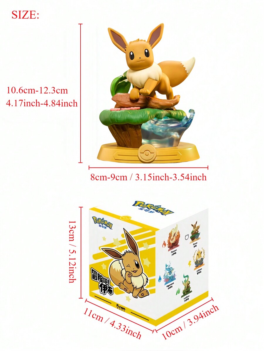 Pokemon Decoração de Natal, 9 estilos aleatórios, 1 Peça Caixa Surpresa ...