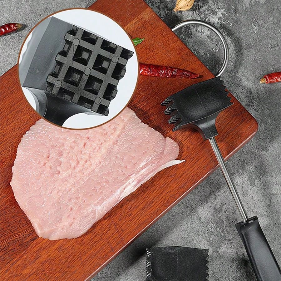 1PC Meat Hammer Steak Tool Loose Meat Hammer Western Food Utensils ...
