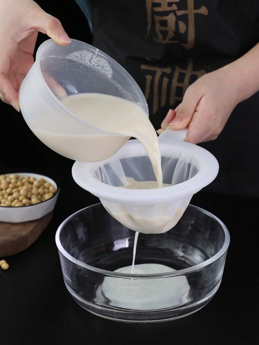 400-Mesh Soy Milk Filter Screen Flour Filter Sieve Mesh Smoothies Juice ...