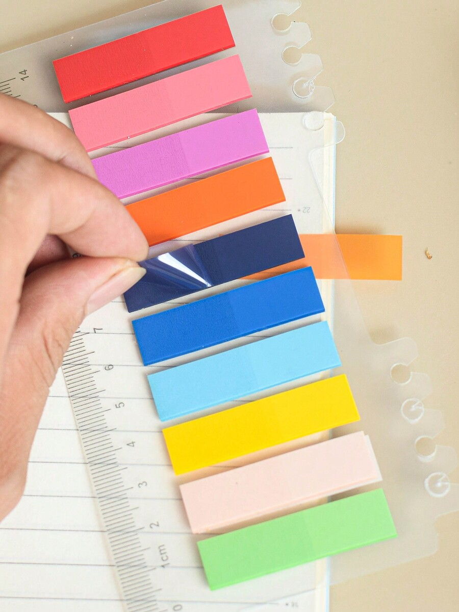 2400 Sheets 12 Designs Pet Transparent Sticky Notes For Indexing ...